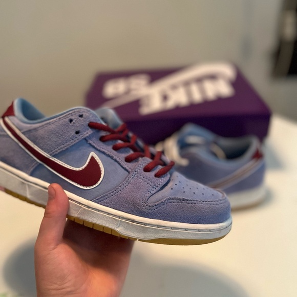 Nike | Shoes | Nike Kids Sb Dunk Low Philadelphia Phillies | Poshmark